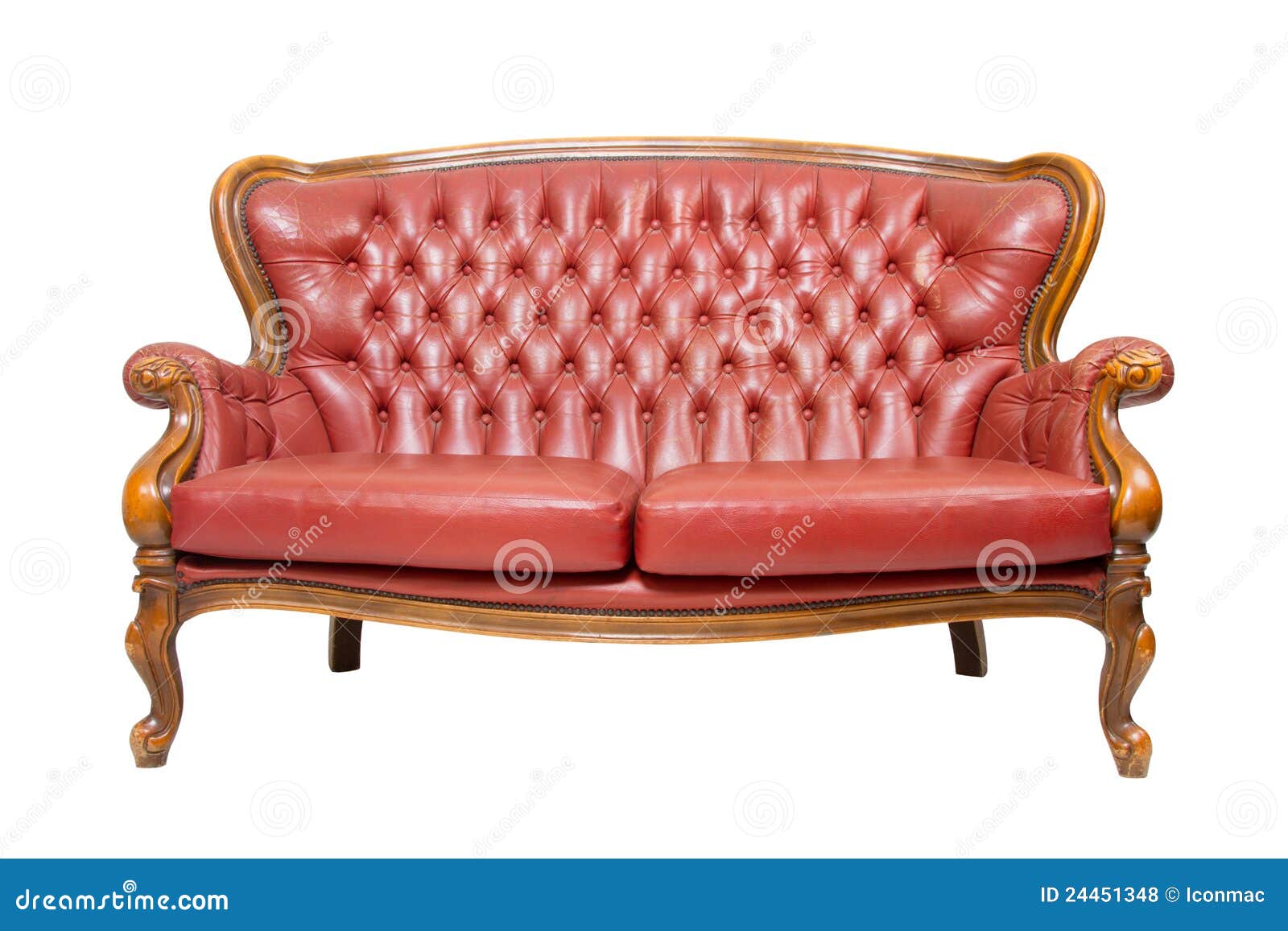 Luxury vintage red sofa stock photo. Image of couple - 24451348