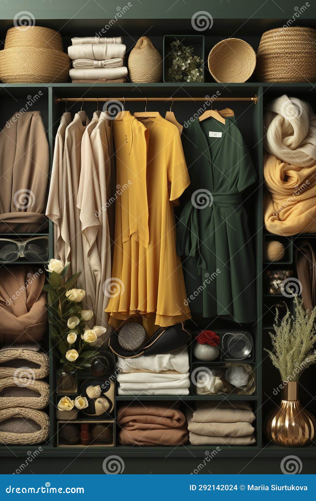 Luxury Wardrobe is Brimming with an Array of Stylish Female Clothes ...