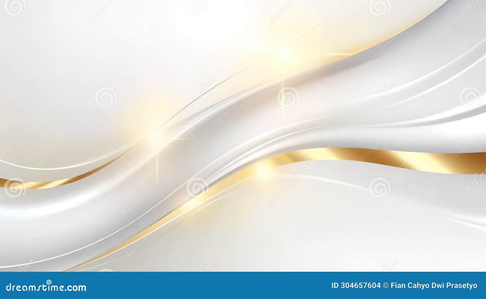 Luxury White Background with Golden Line Element Stock Illustration ...
