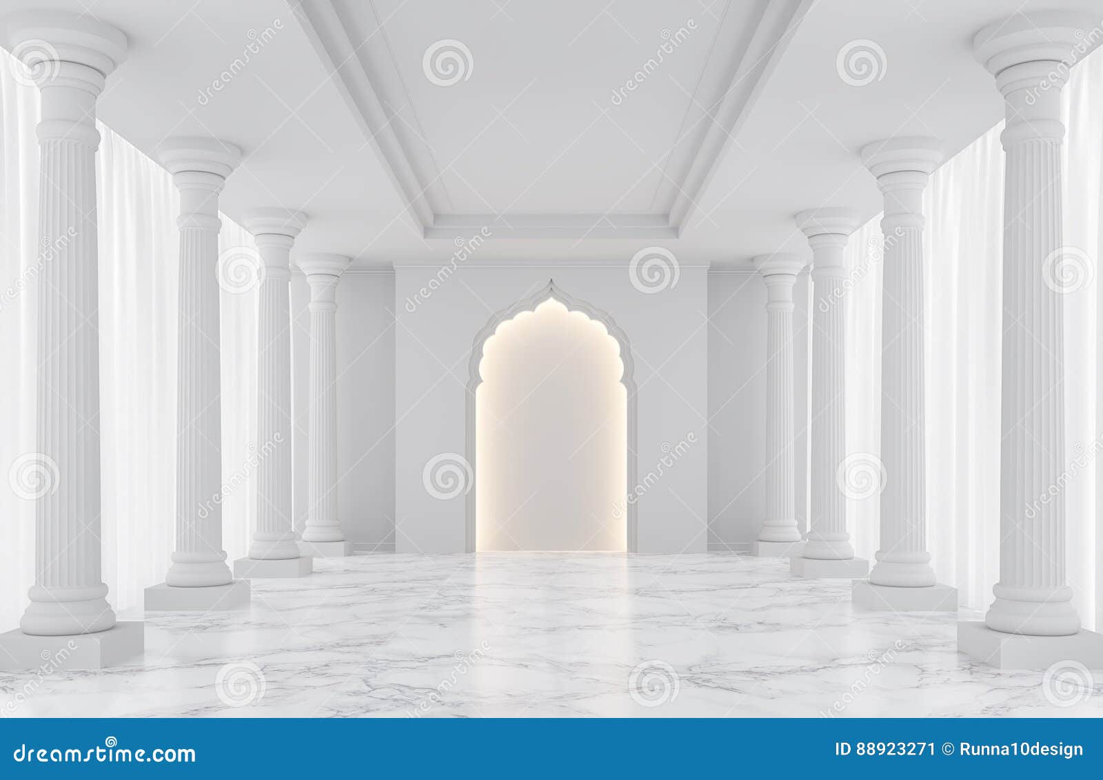 Indian Marble Column Interior Stock Illustrations – 76 Indian Marble ...