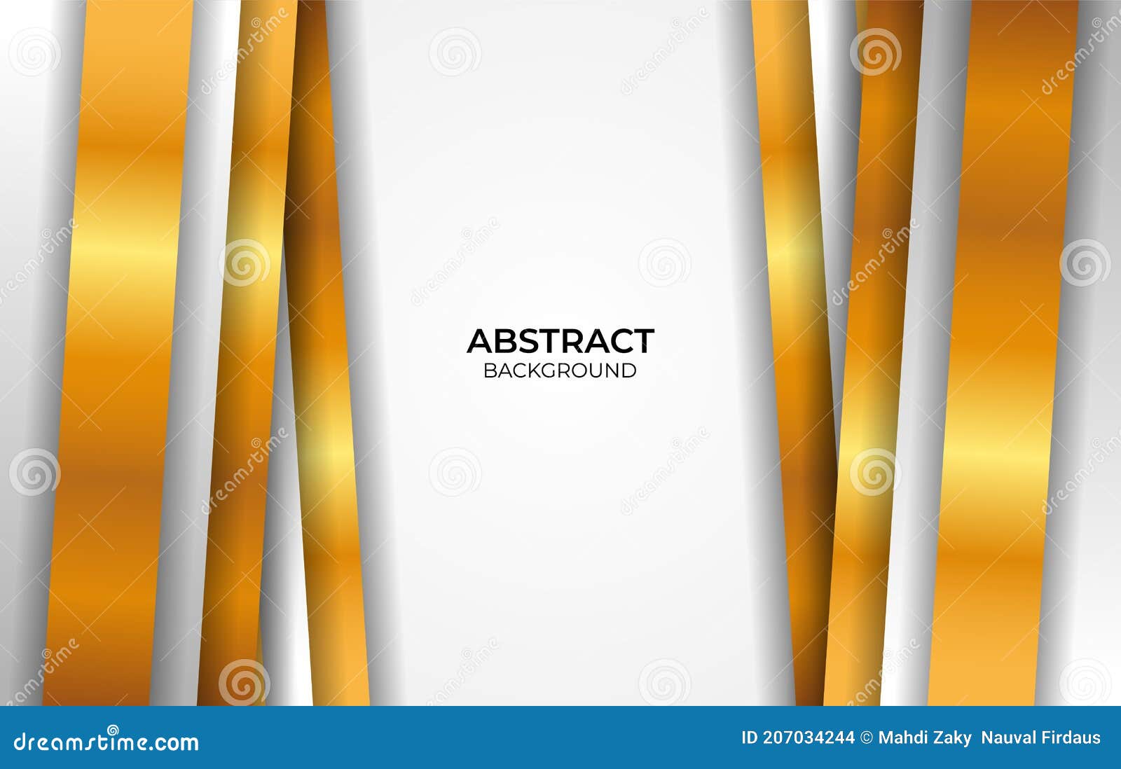 Luxury White and Gold Style Design Stock Vector - Illustration of ...