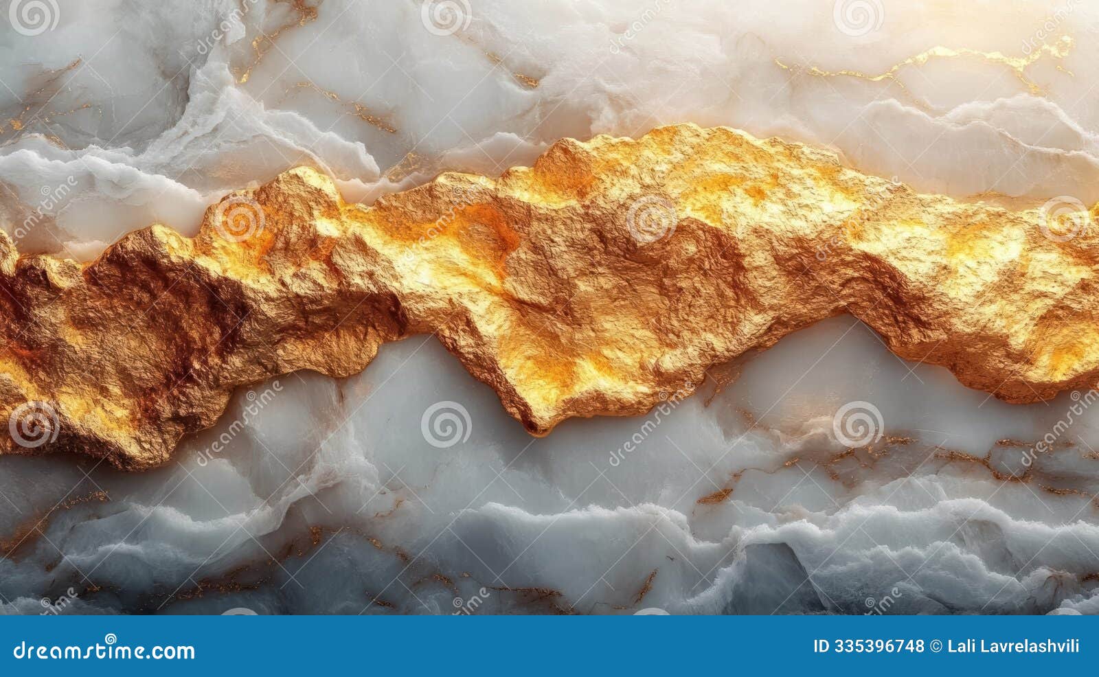 Luxury White and Metallic Gold Marble Background Stock Illustration ...