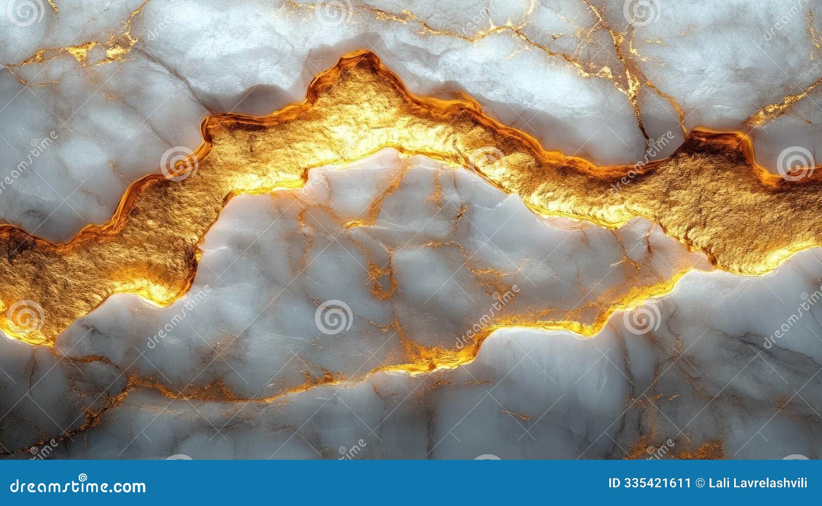 Luxury White and Metallic Gold Marble Background Stock Illustration ...