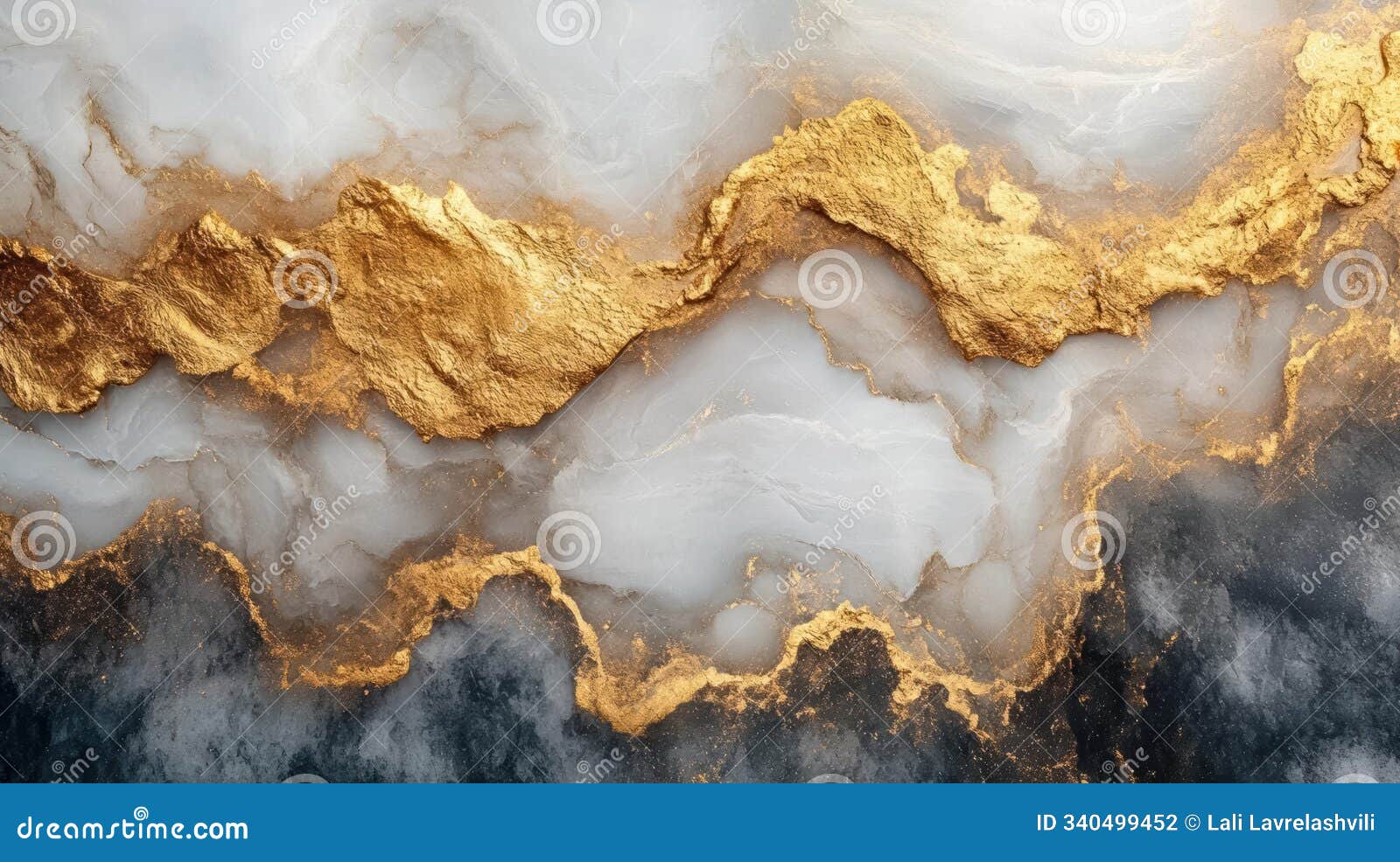 Luxury White and Metallic Gold Marble Background Stock Illustration ...