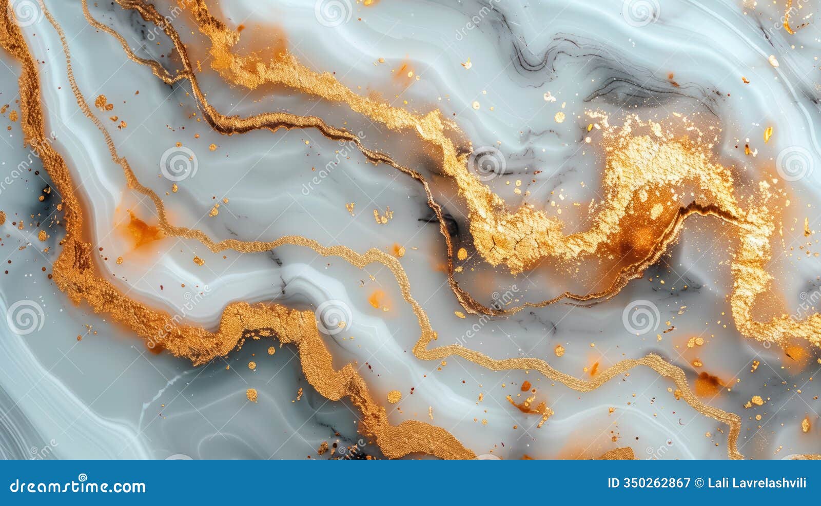 Luxury White and Metallic Gold Marble Background Stock Illustration ...