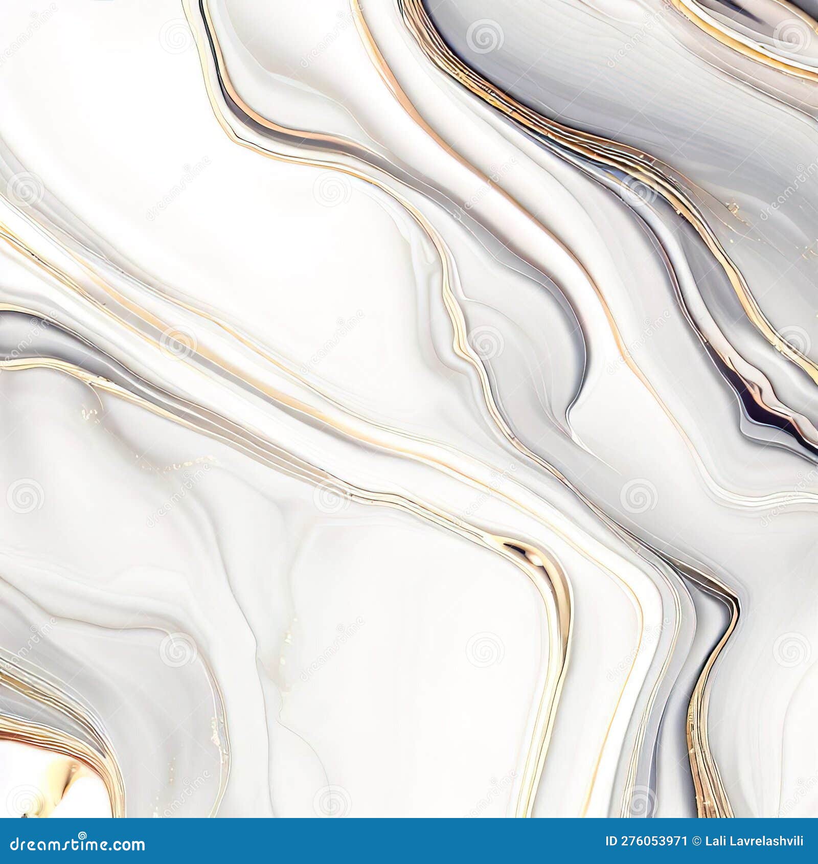 Luxury White and Metallic Gold Marble Background. Generative AI Stock ...