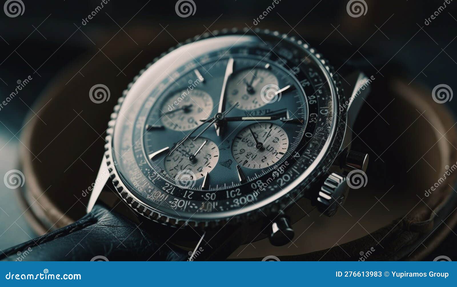 Luxury Wristwatch, Accuracy in Time, Success Men Generated by AI Stock ...