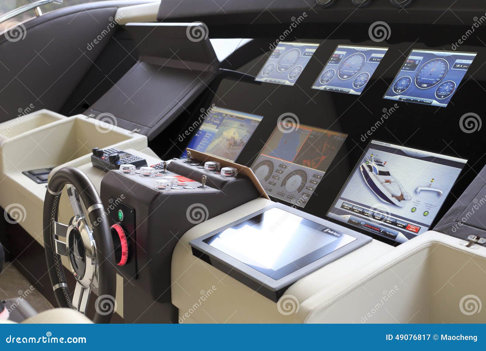 Luxury yacht cab editorial photography. Image of luxury - 49076817