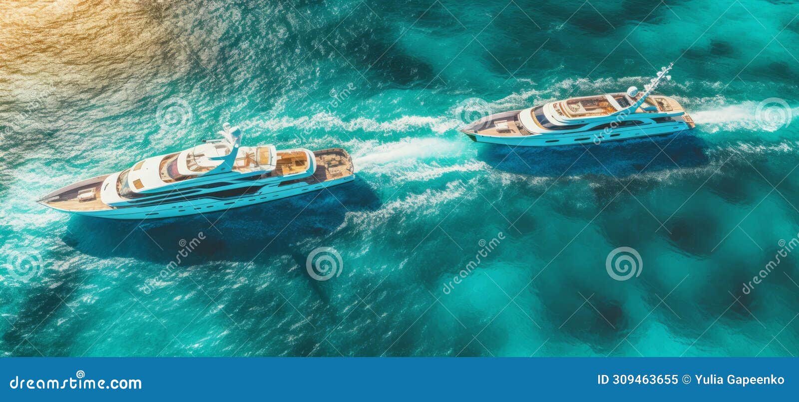 Luxury Yachts and Boat in Ocean on Dronebased Aerial View Stock Image ... Luxury Yachts and Boat in Ocean on Dronebased Aerial View Stock Image ...