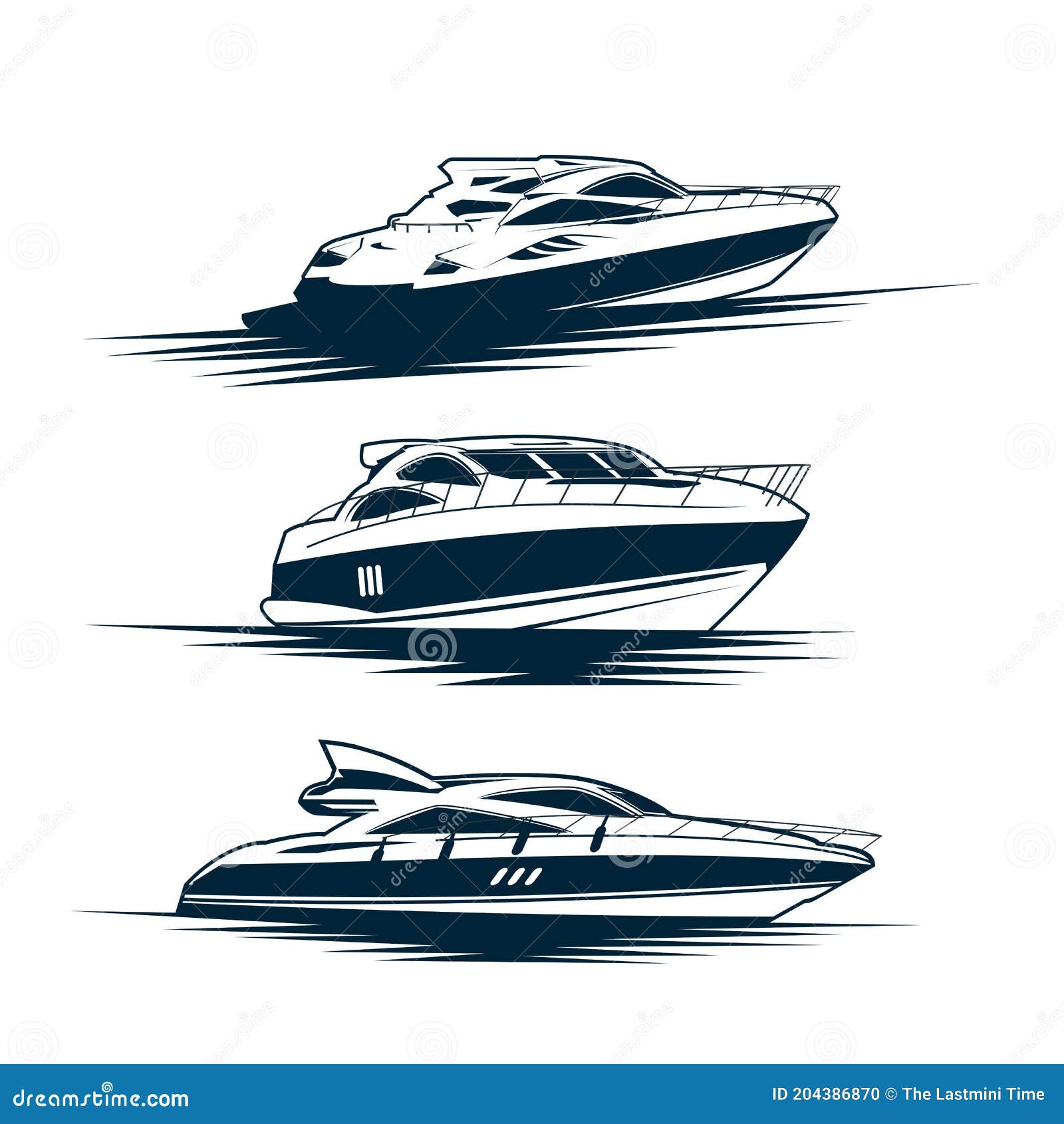 Yachts logo design stock vector. Illustration of leisure - 204386870