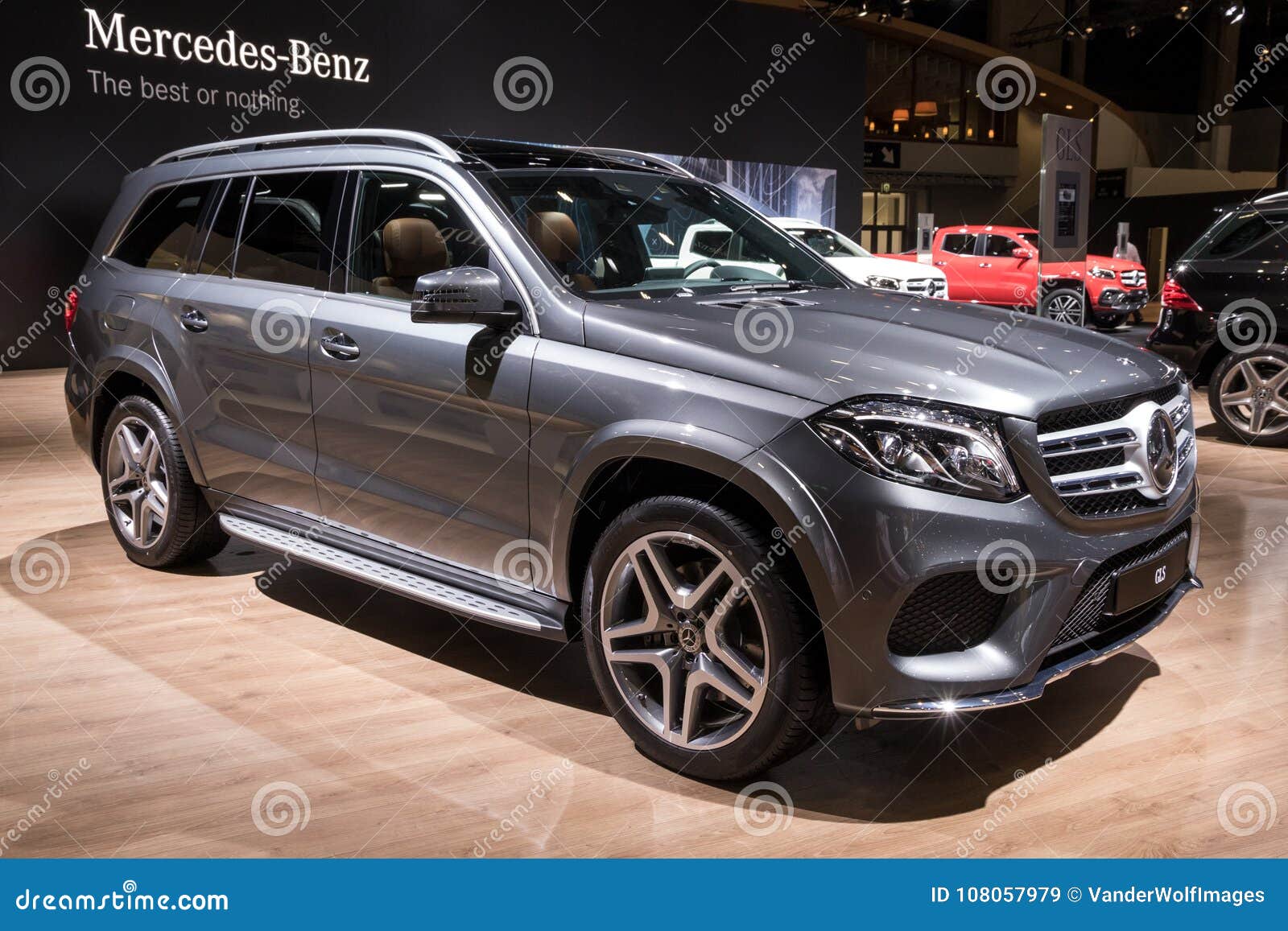 Luxus-SUV Auto Mercedes Benzs GLS Redaktionelles Stockbild - Bild von ...