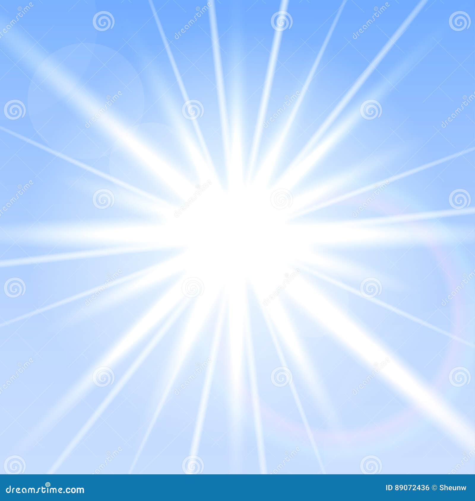 Luz de destello del vector ilustración del vector. Ilustración de ...