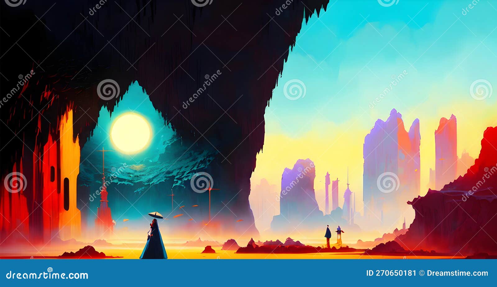 Luz Em Caverna Escura Com Paisagem Estalactil Adungeon Den Generative ... Luz Em Caverna Escura Com Paisagem Estalactil Adungeon Den Generative ...