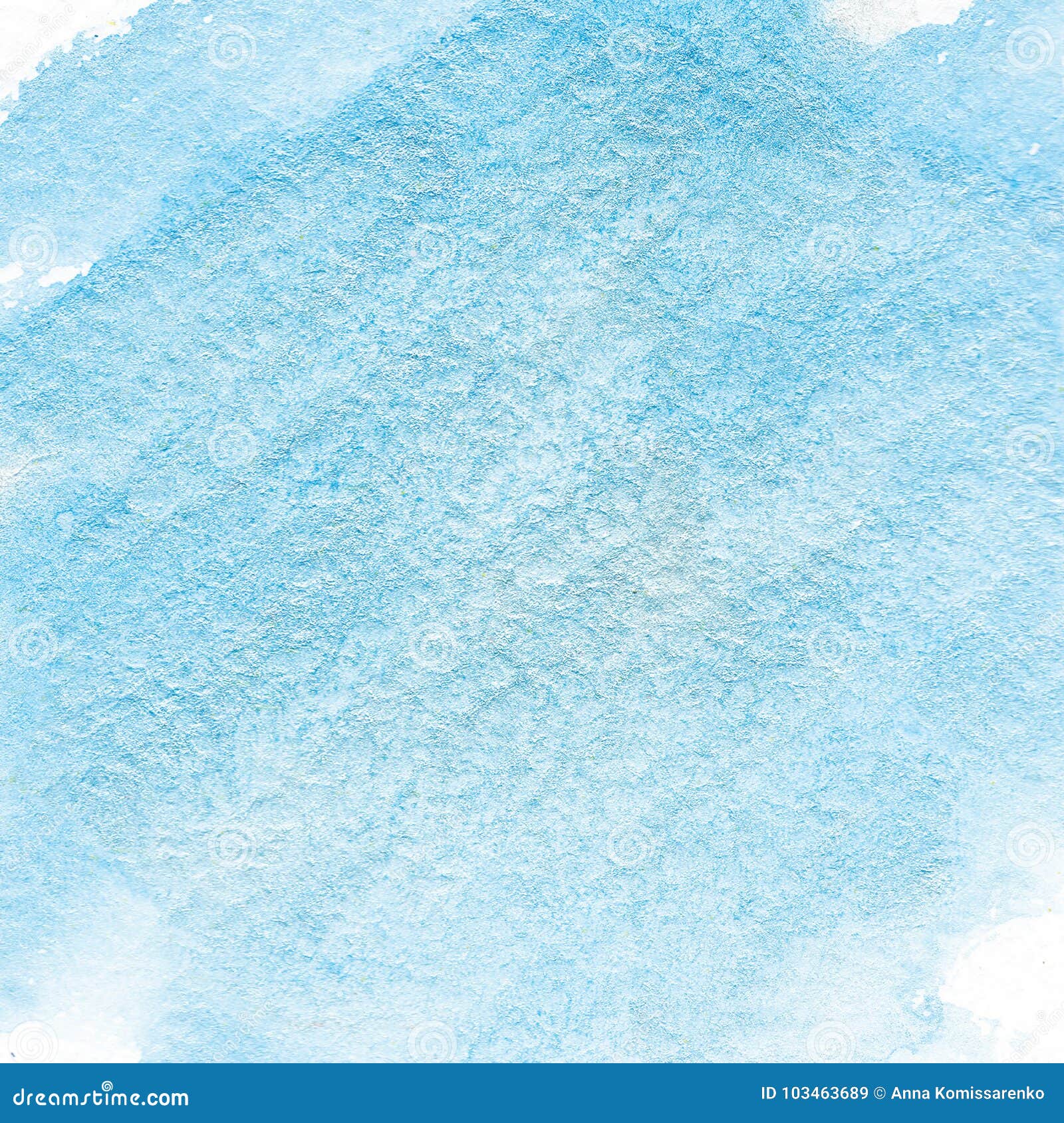 Luz - Fundo Azul Da Aquarela Ilustração Stock - Ilustração de moagem ...