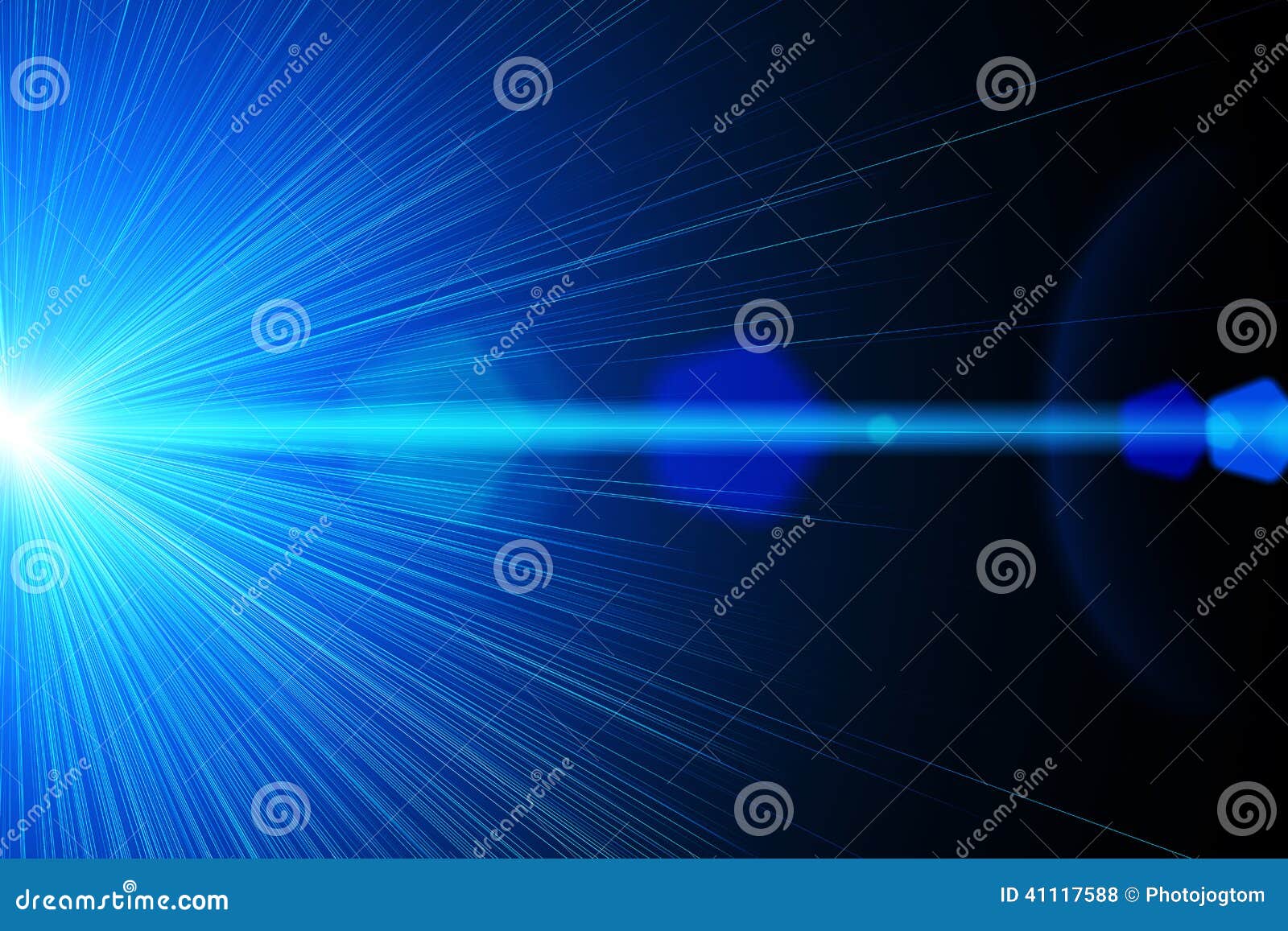 Luz laser azul stock de ilustración. Ilustración de casa - 41117588