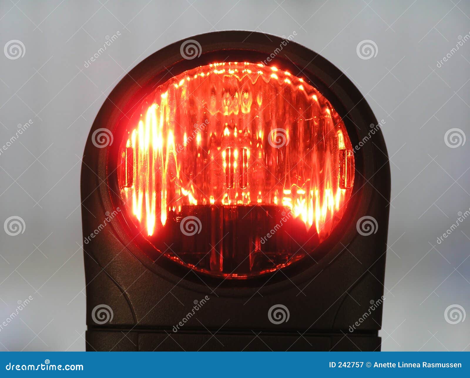 Luz roja imagen de archivo. Imagen de muestra, peligroso - 242757