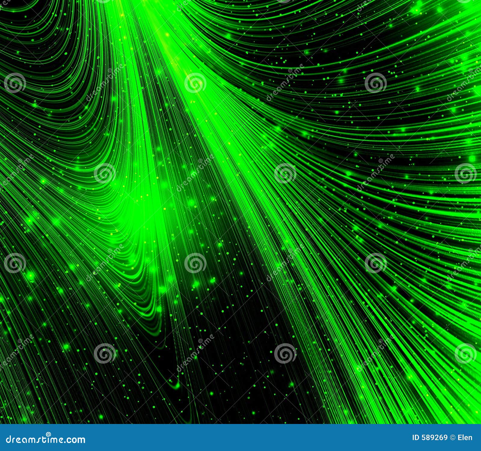 Luz verde de neón stock de ilustración. Ilustración de llama - 589269