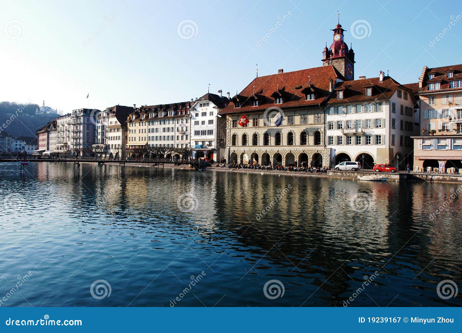 Luzern, Switzerland stock image. Image of history, europe - 19239167