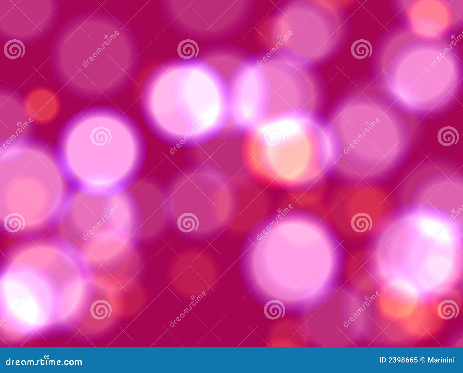 Luzes cor-de-rosa ilustração stock. Ilustração de luzes - 2398665