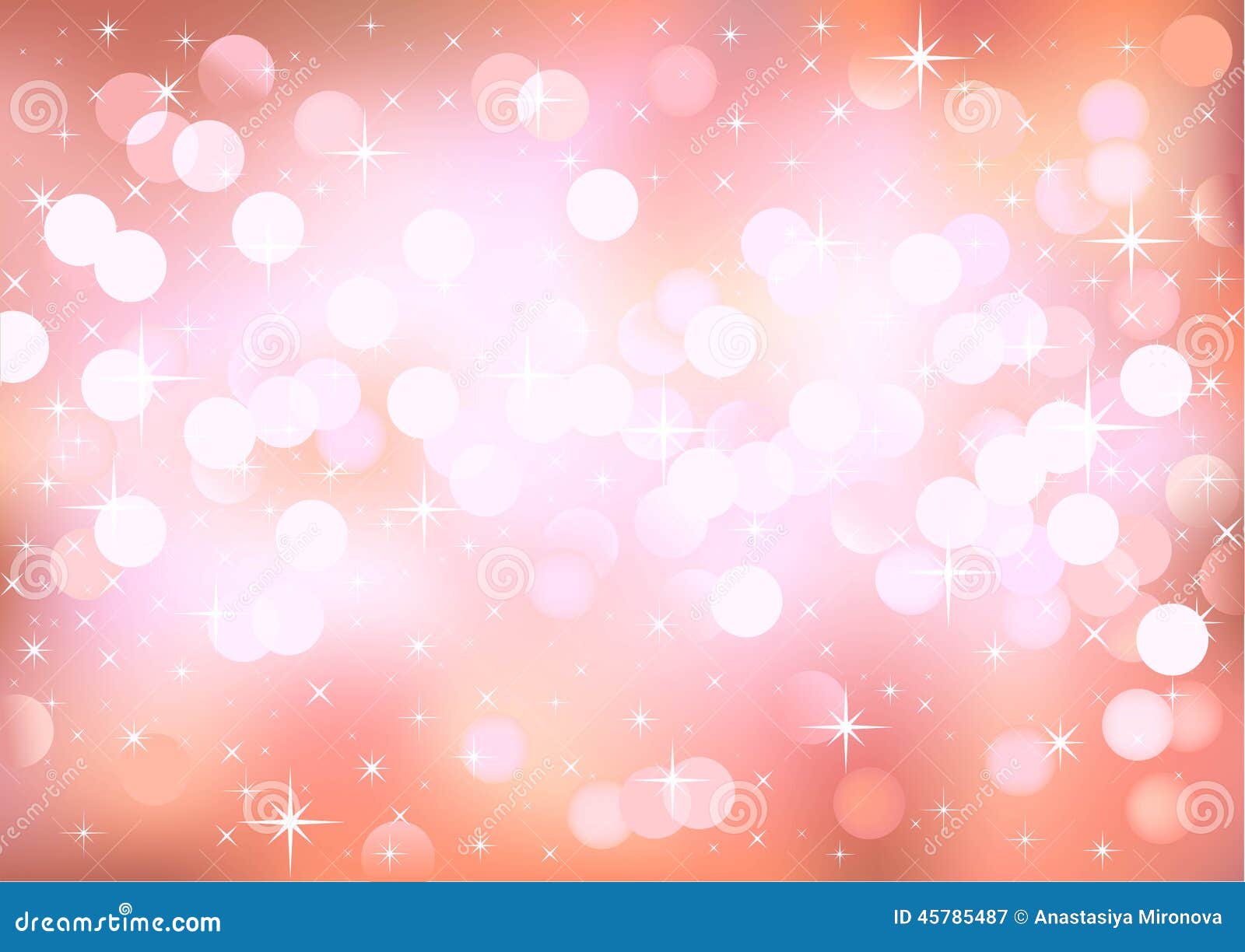 Luzes Cor-de-rosa De Brilho Do Fundo Ilustração Stock - Ilustração de ...