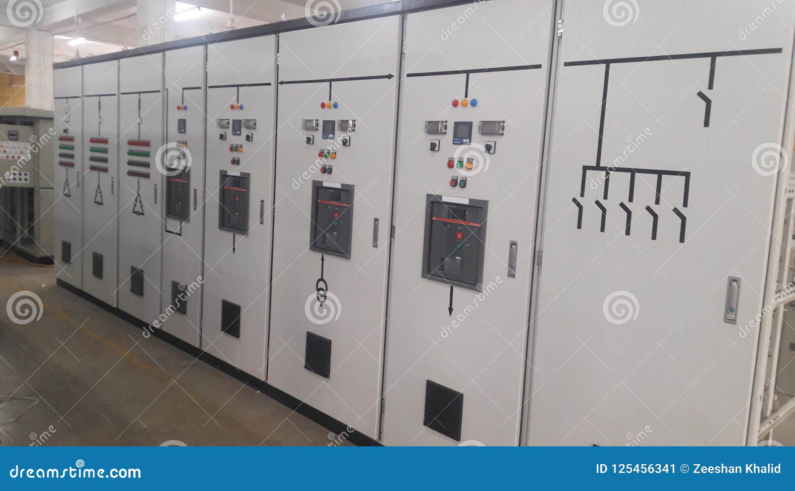 Lv Switchgear stock image. Image of panel, switchboard - 125456341