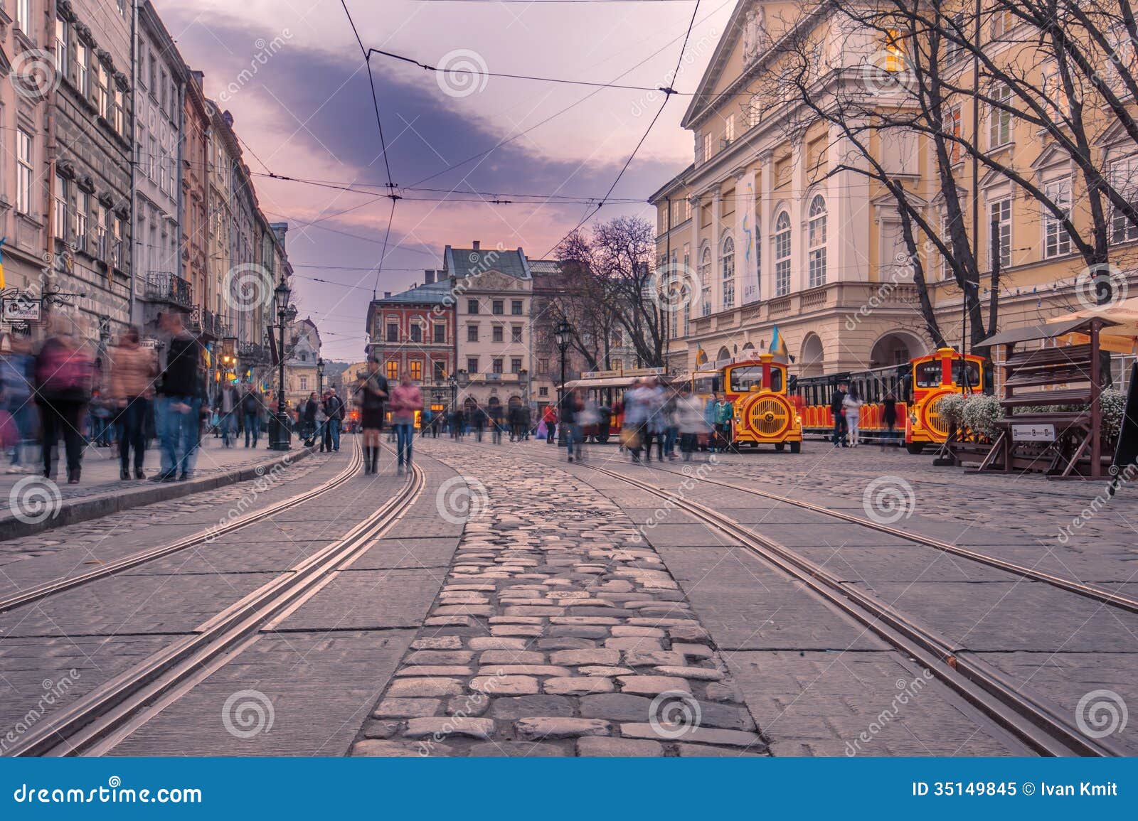 Lviv stock image. Image of tourism, baroque, building - 35149845