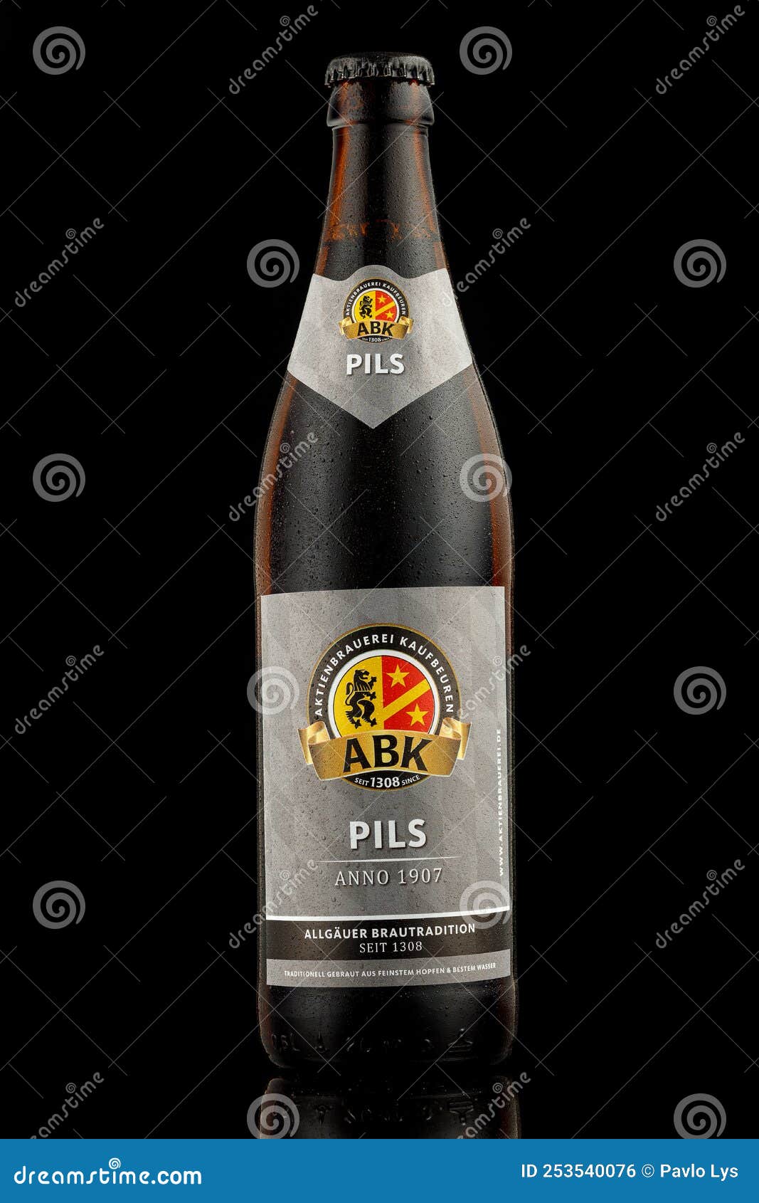 LVIV, UKRAINE - October 13, 2021: ABK Pils German Beer Editorial Photo ...