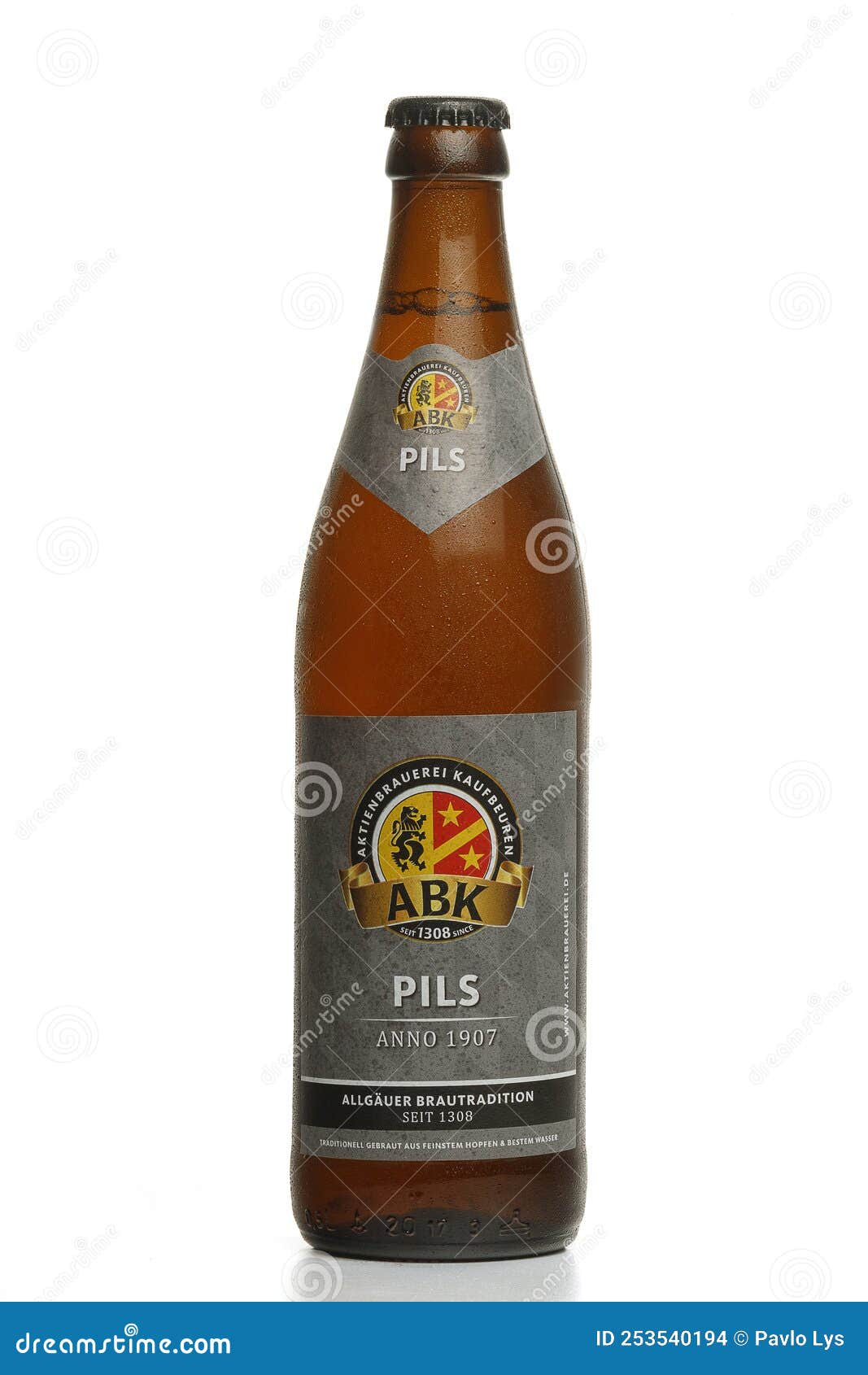 LVIV, UKRAINE - October 13, 2021: ABK Pils German Beer Editorial Stock ...