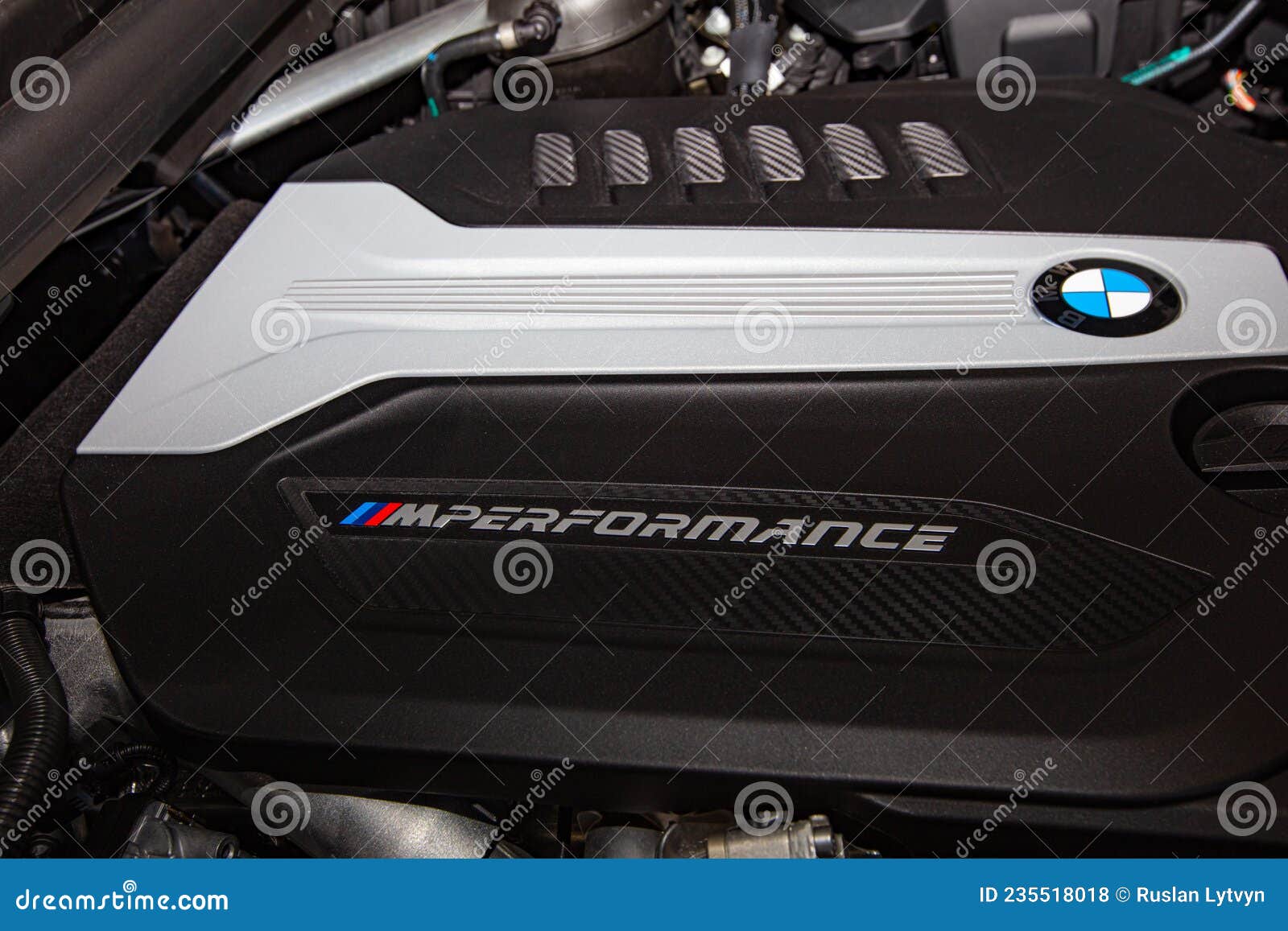 BMW X6 M50d Engine Compartment Editorial Stock Photo - Image of concept ...