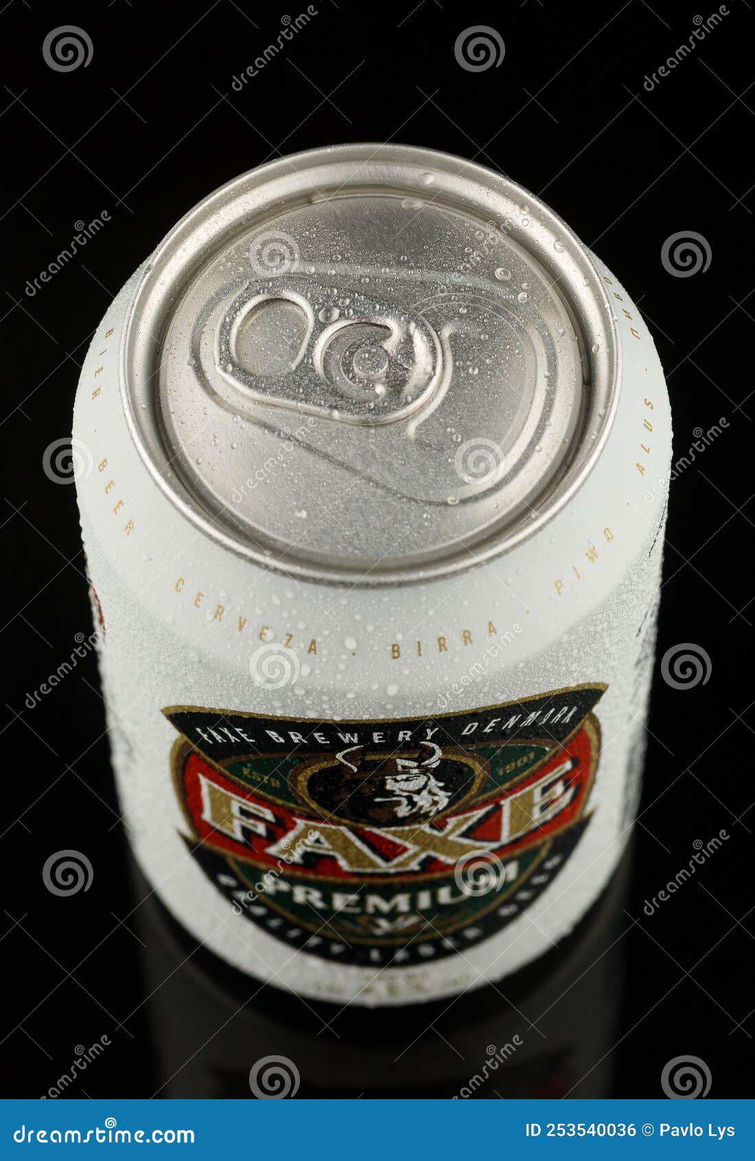 LVIV, UKRAINE - October 13, 2021: Faxe Danish Beer Editorial Photo ...