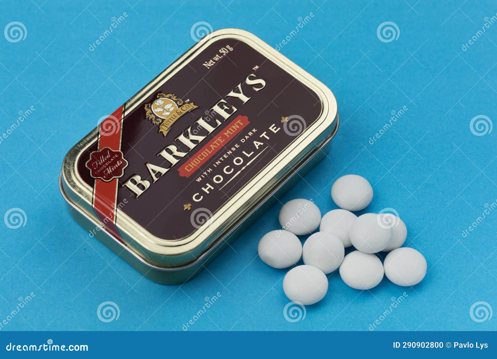 LVIV, UKRAINE - September 11, 2023: Barkleys Chocolate Mints Editorial ...