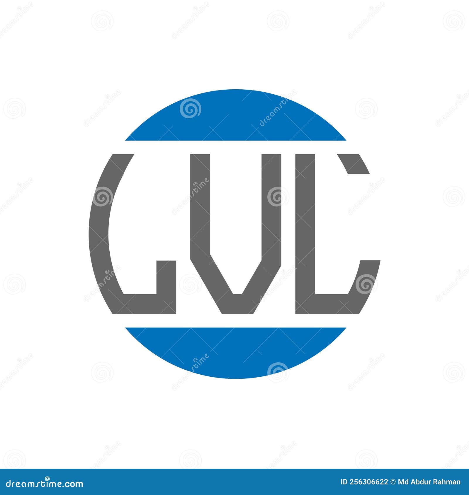 LVL Letter Logo Design on White Background. LVL Creative Initials ...