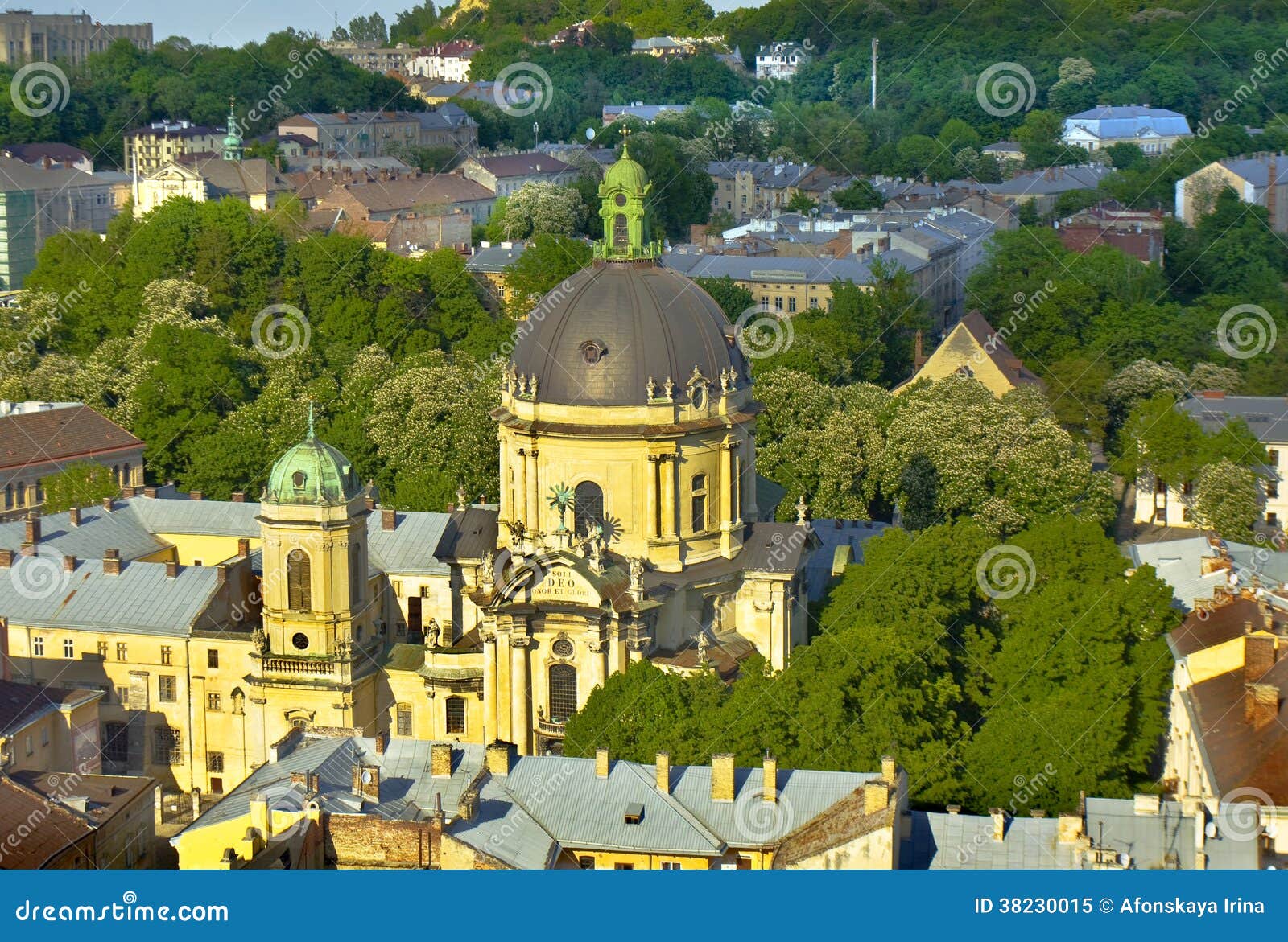 Lvov, Ukraine stock image. Image of church, city, religious - 38230015