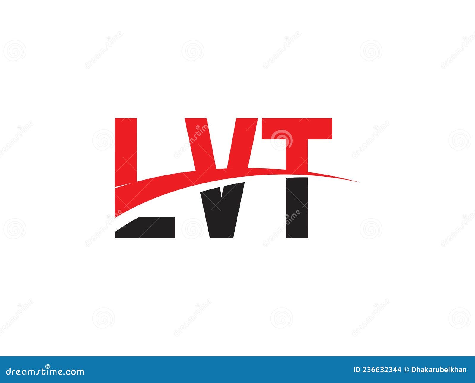 LVT Letter Initial Logo Design Stock Vector - Illustration of success ...