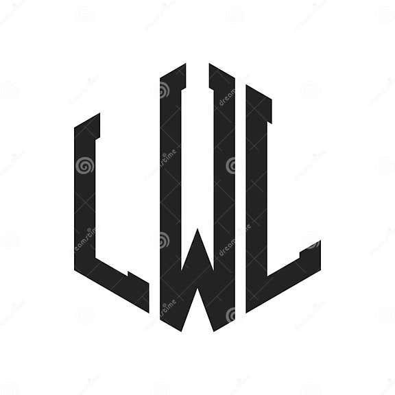 LWL Logo Design. Initial Letter LWL Monogram Logo Using Hexagon Shape ...