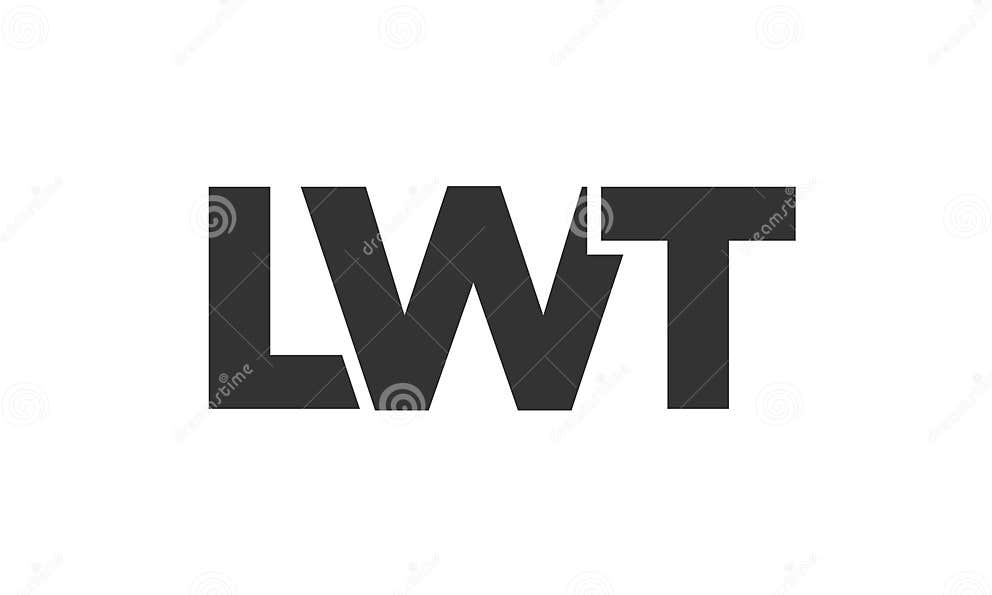 LWT Logo Design Template with Strong and Modern Bold Text. Initial ...