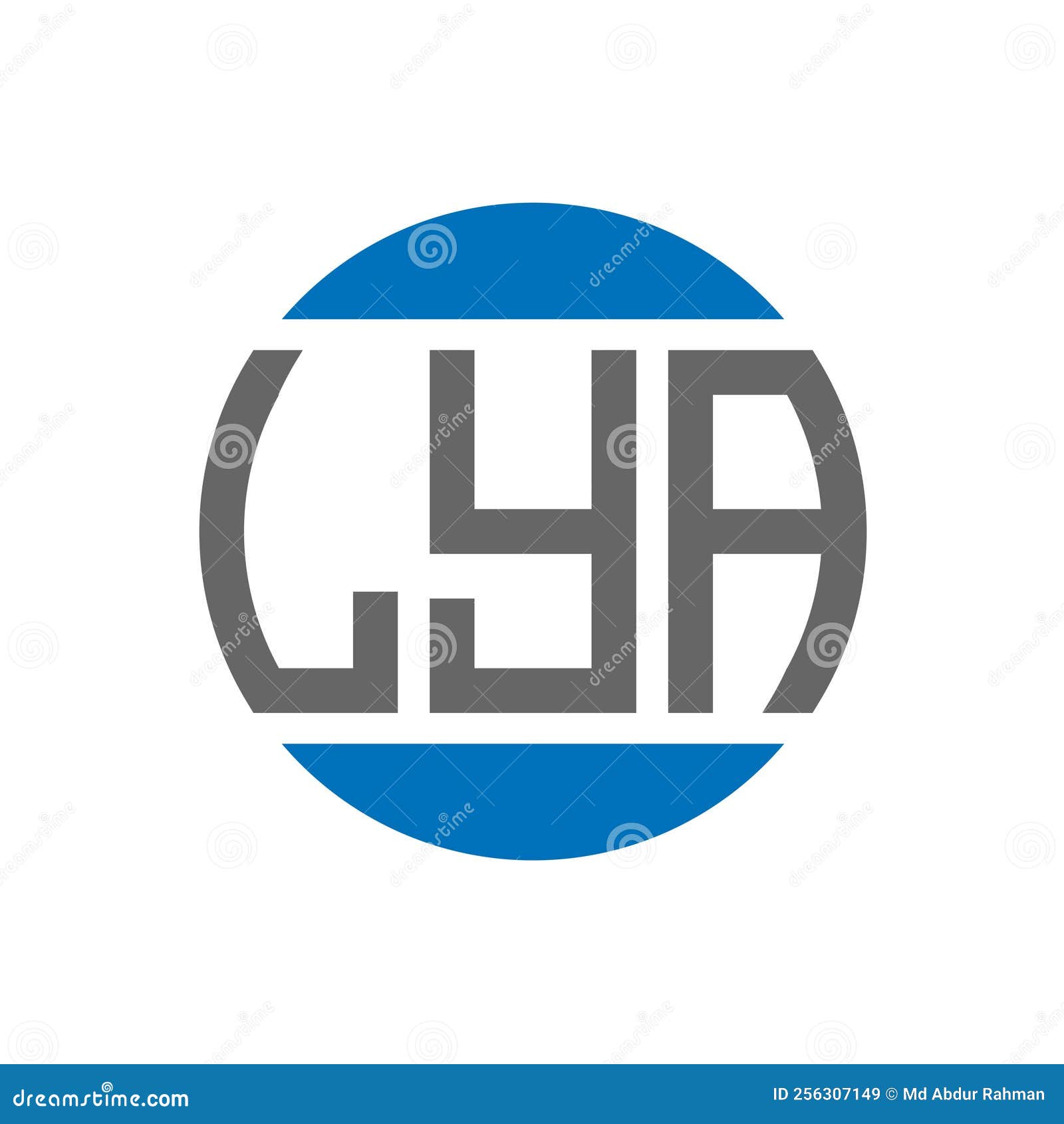 LYA Letter Logo Design on White Background. LYA Creative Initials ...