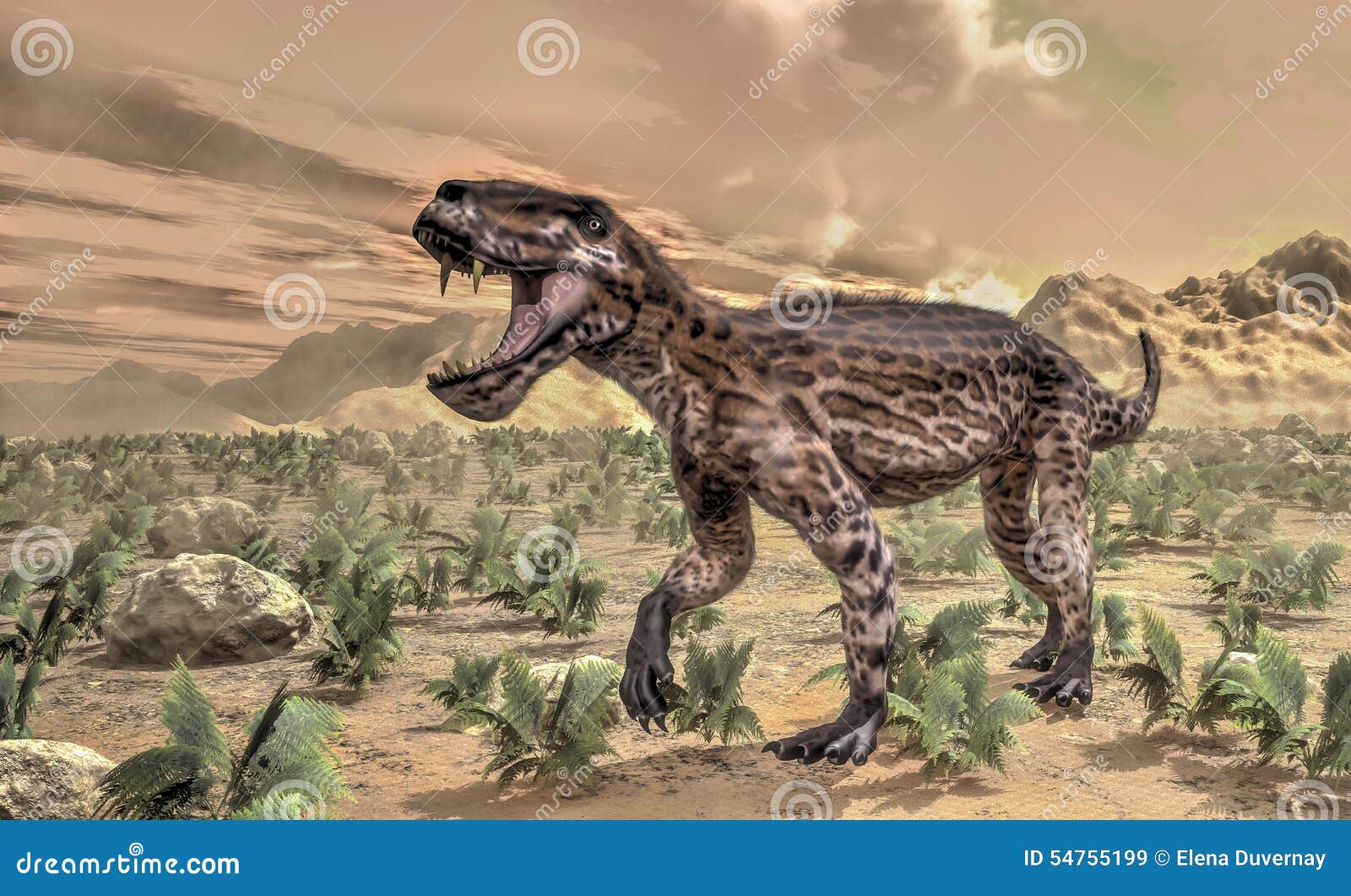 Lycaenops Permian Cat Royalty-Free Stock Image | CartoonDealer.com ...