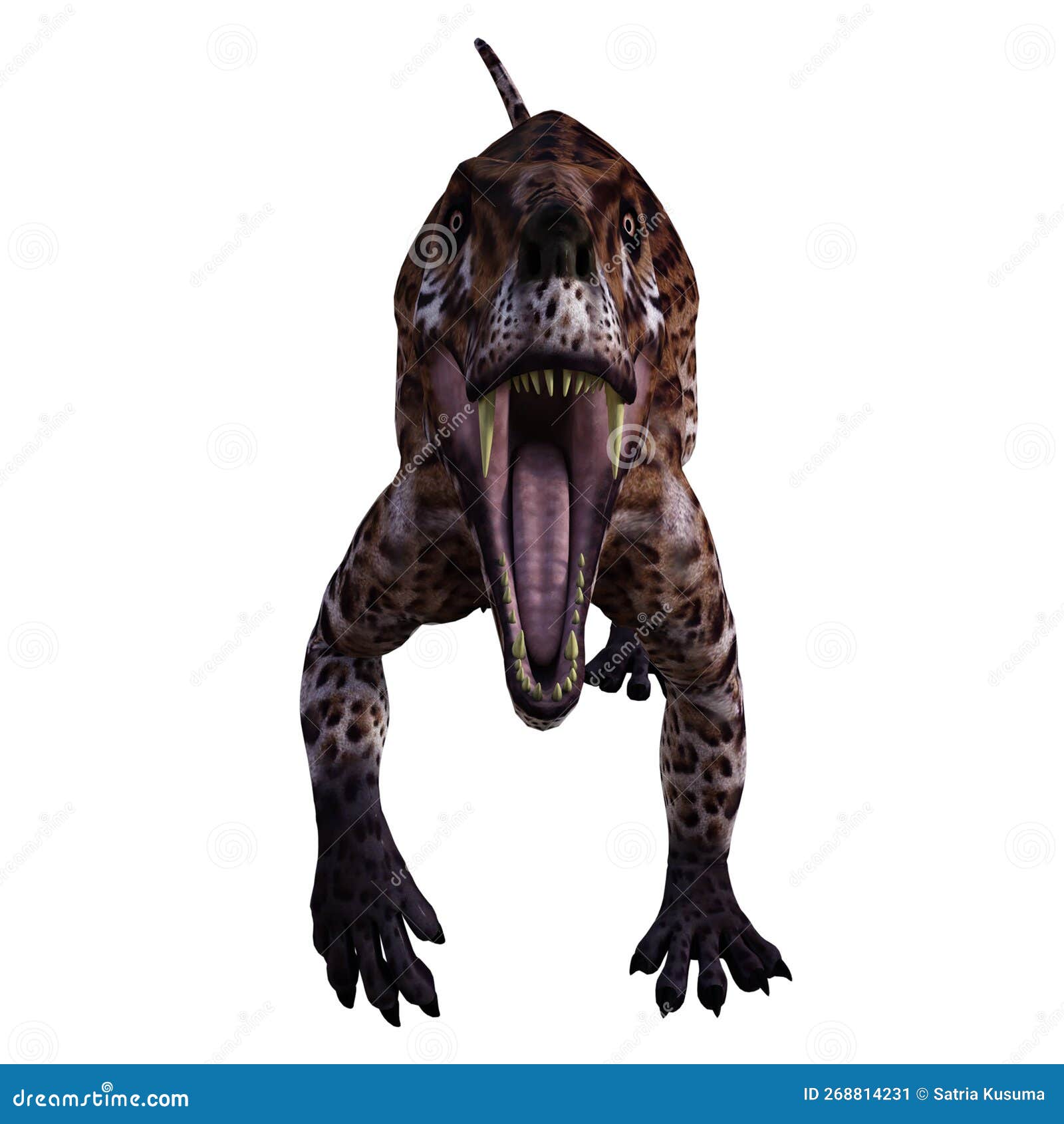 Lycaenops Isolated Dinosaur 3d Render Stock Image - Illustration of ...