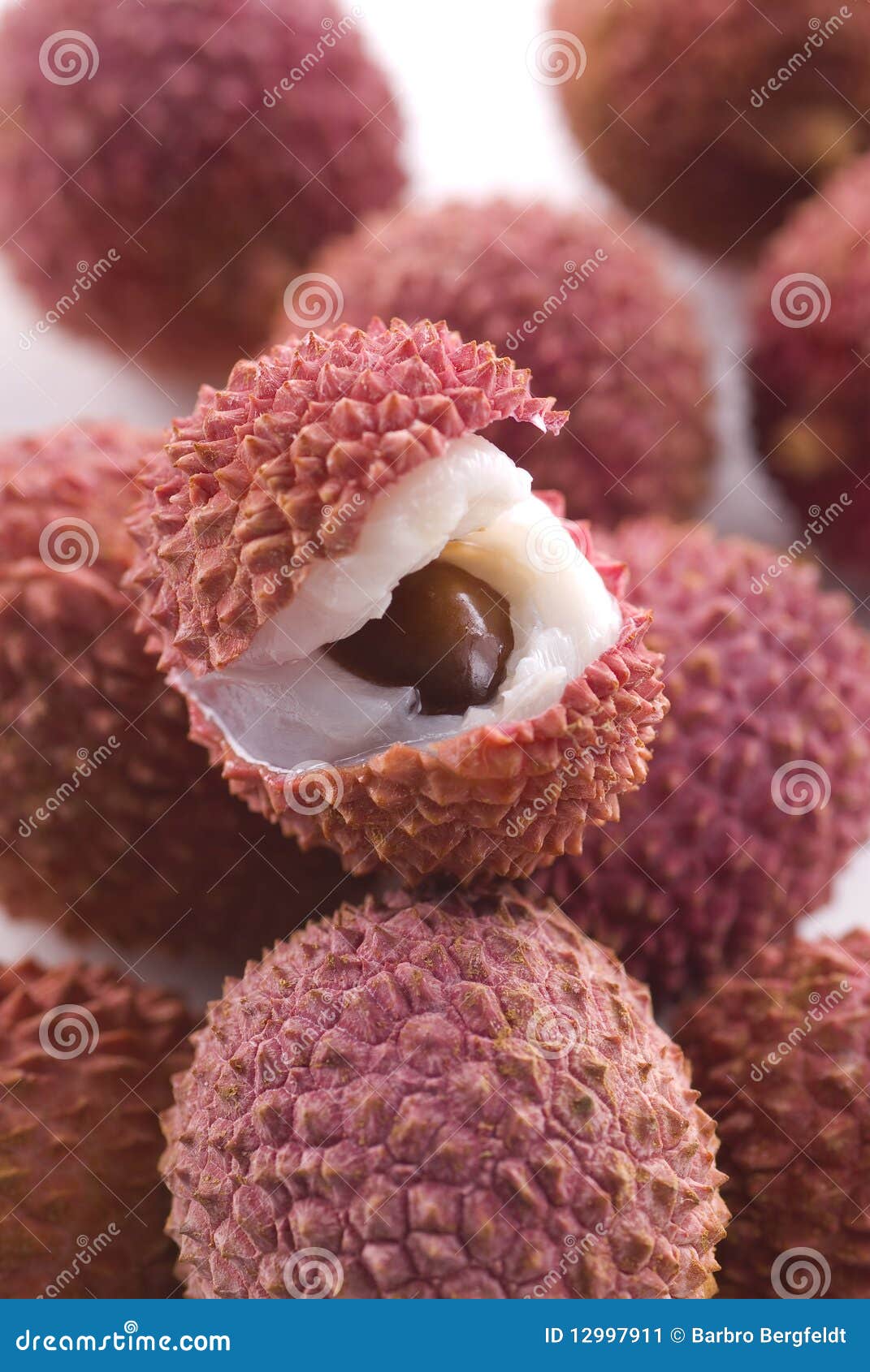 Lychee stock image. Image of group, tropical, food, open - 12997911