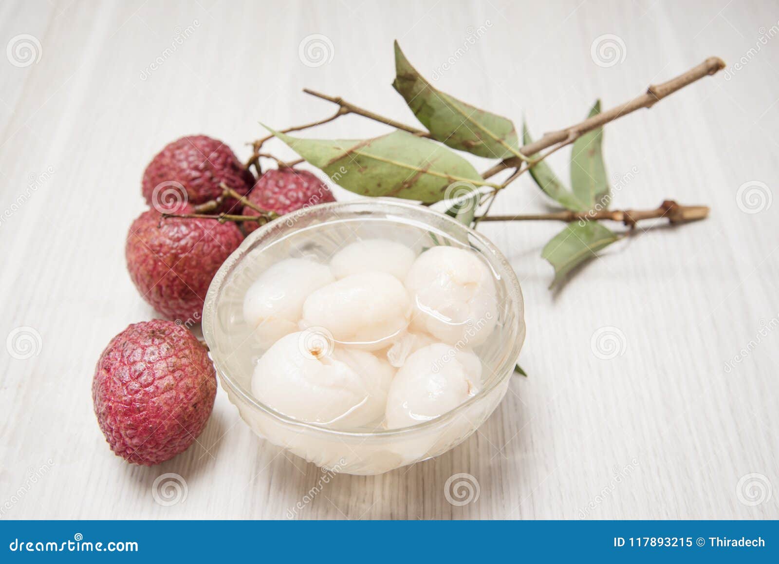 Lychee Casing in the Cup and Fruit. Stock Image - Image of asian ...