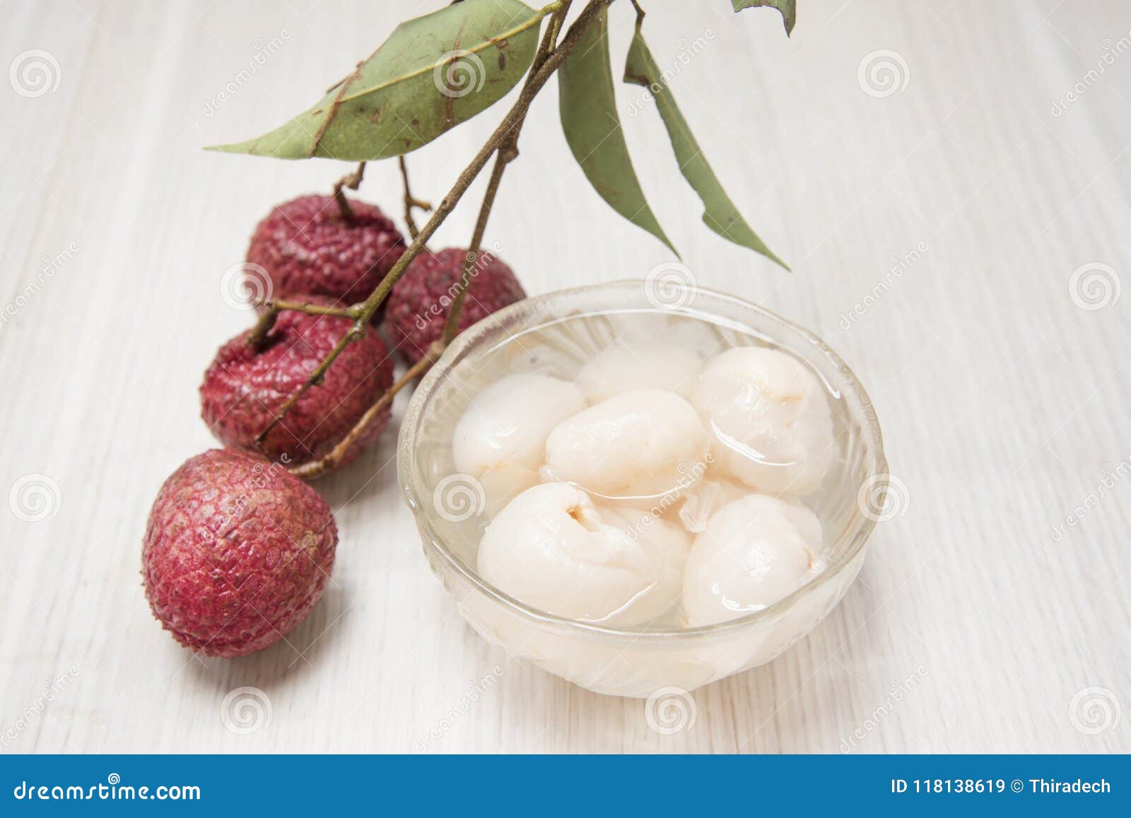 Lychee Casing in the Cup and Fruit. Stock Image - Image of healthy ...