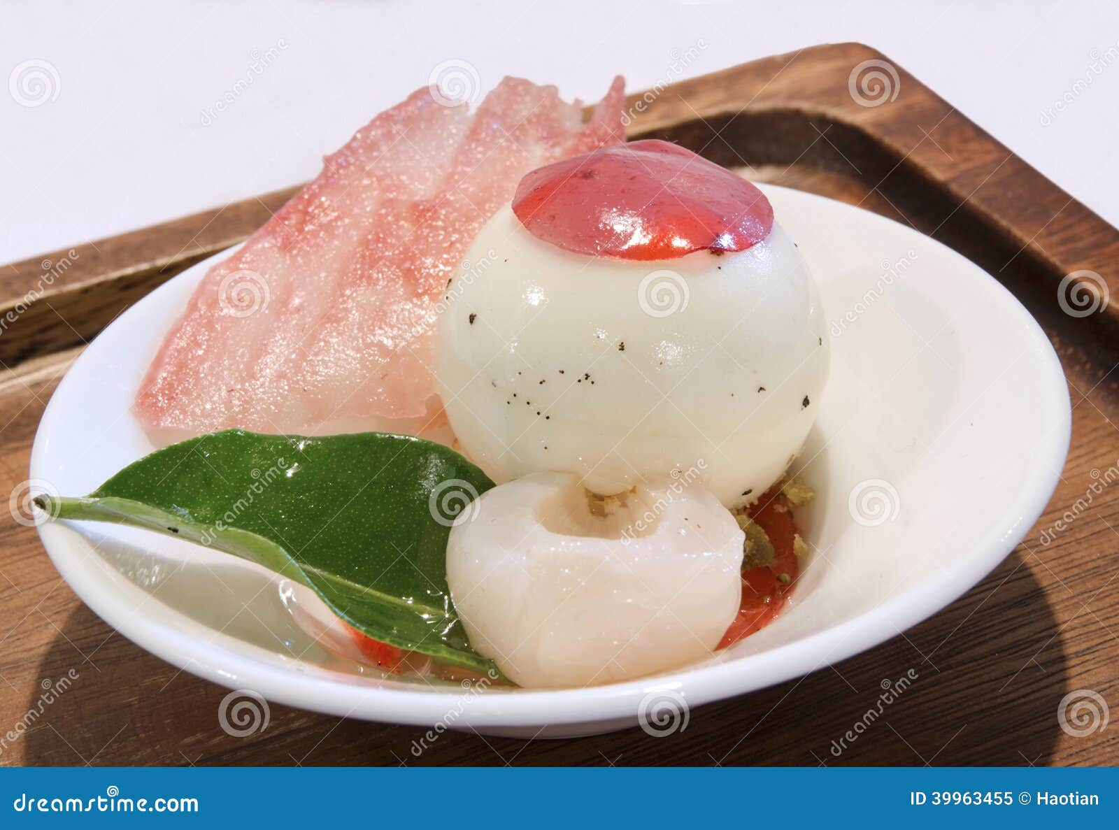 Lychee dessert stock image. Image of dinner, fruity, sweet - 39963455