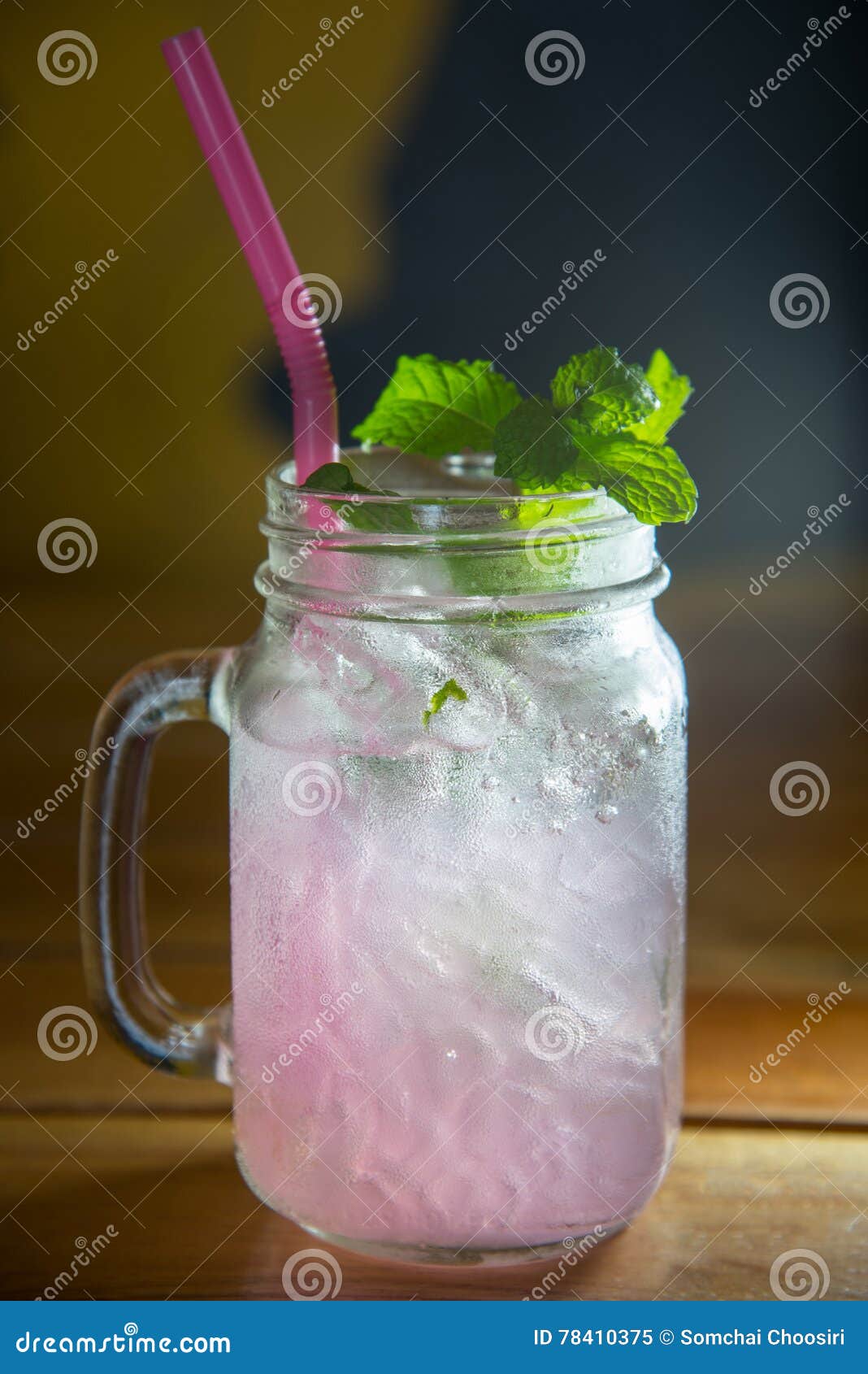 Lychee Fizzy Drink with Mint and Soda Stock Image - Image of soda, food ...
