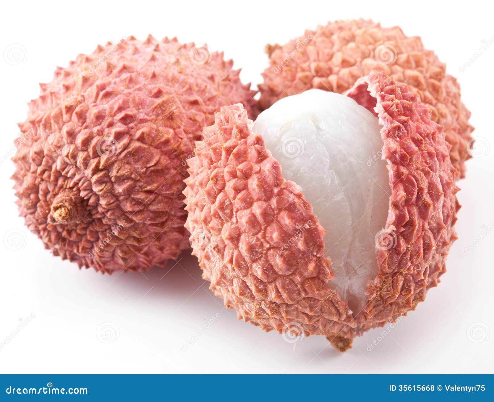 Lychee fruits. stock photo. Image of food, sweet, berry - 35615668