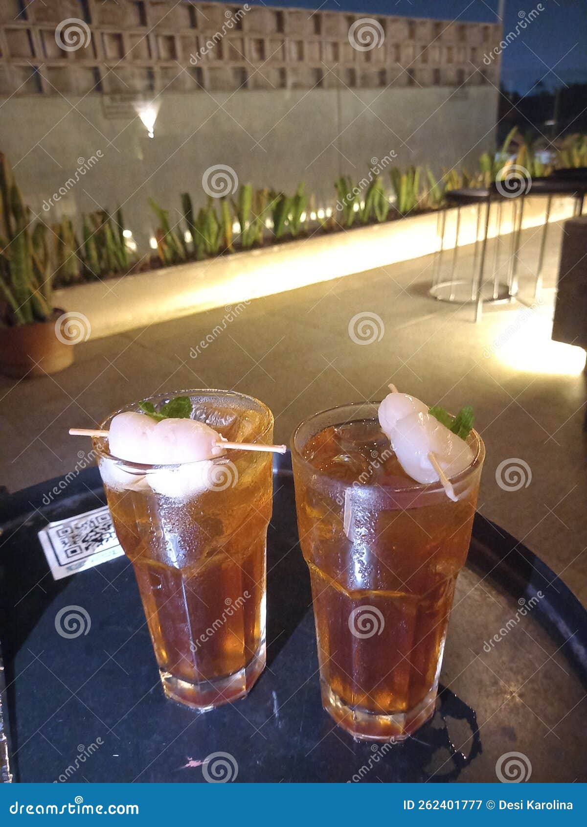 Lychee Iced Tea photo stock image. Image of glass, wine - 262401777