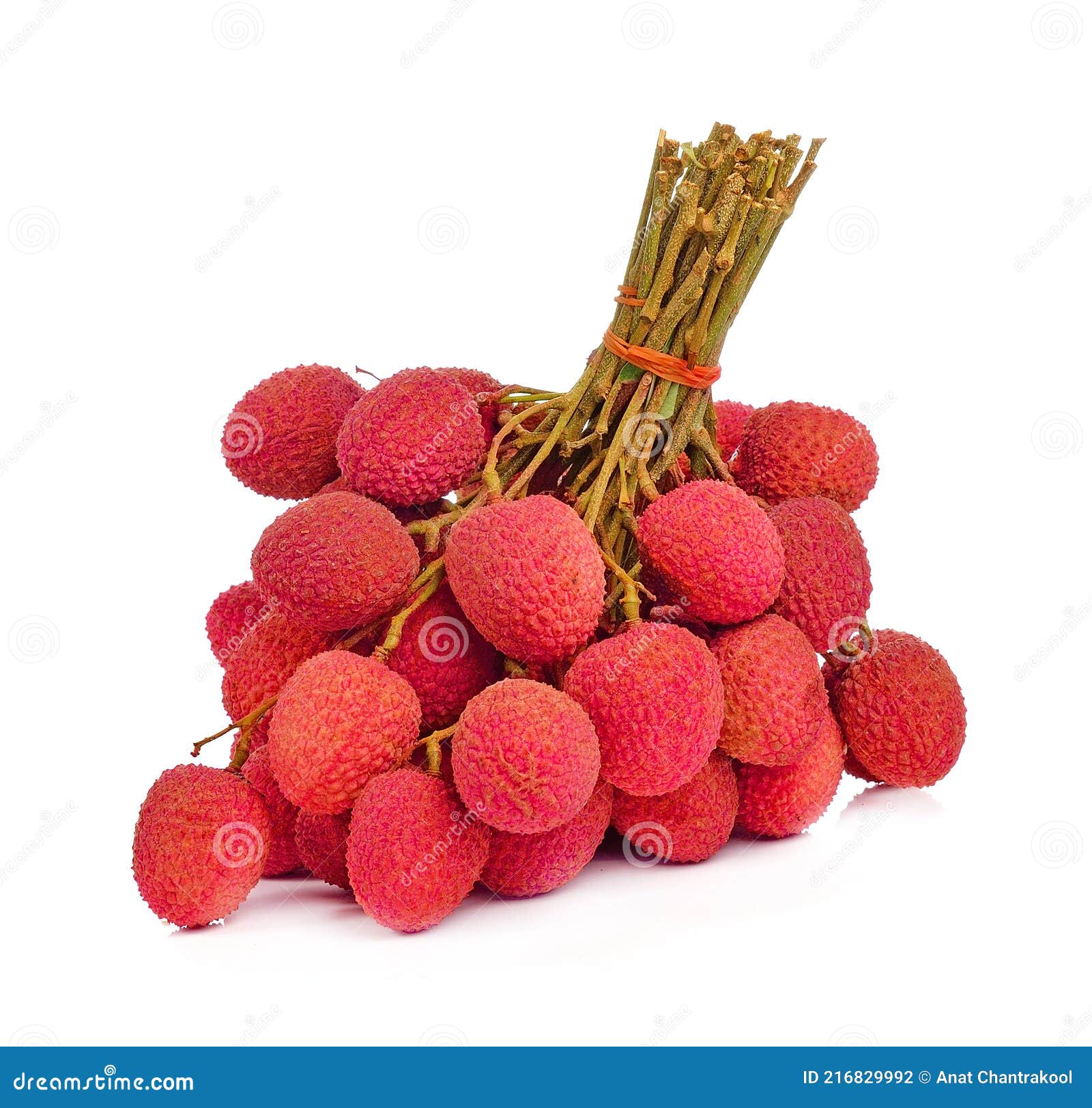 Lychee Isolated on White Background Stock Photo - Image of healthy ...