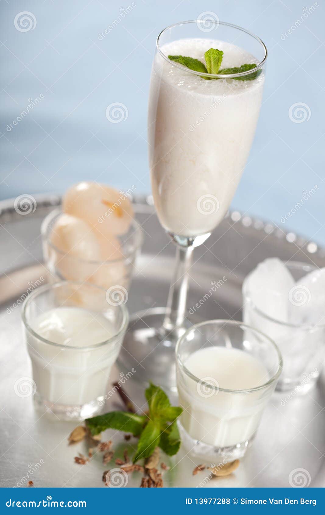 Lychee lassi stock photo. Image of spices, fresh, lassi - 13977288