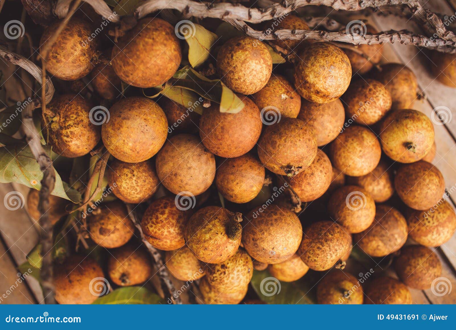 Brown Lychee Fruit