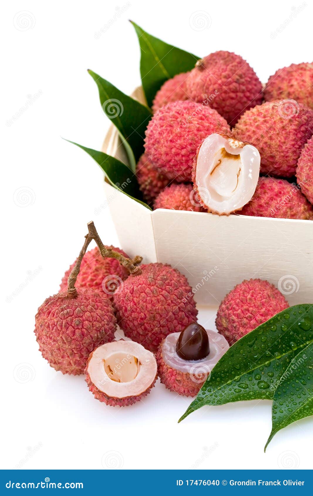 Lychee o frutta del litchi fotografia stock. Immagine di semi - 17476040